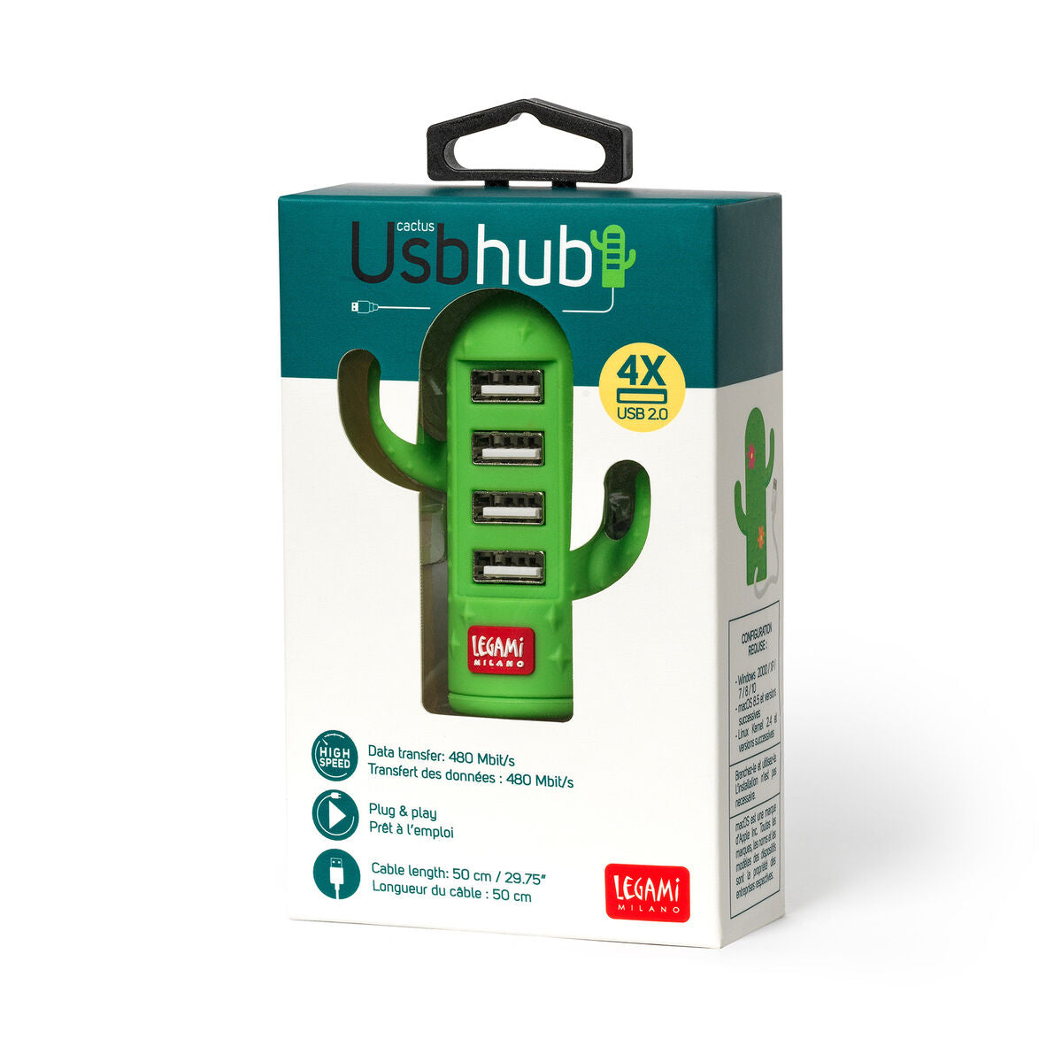 Cactus USB 4-Port hub – Copy Concept