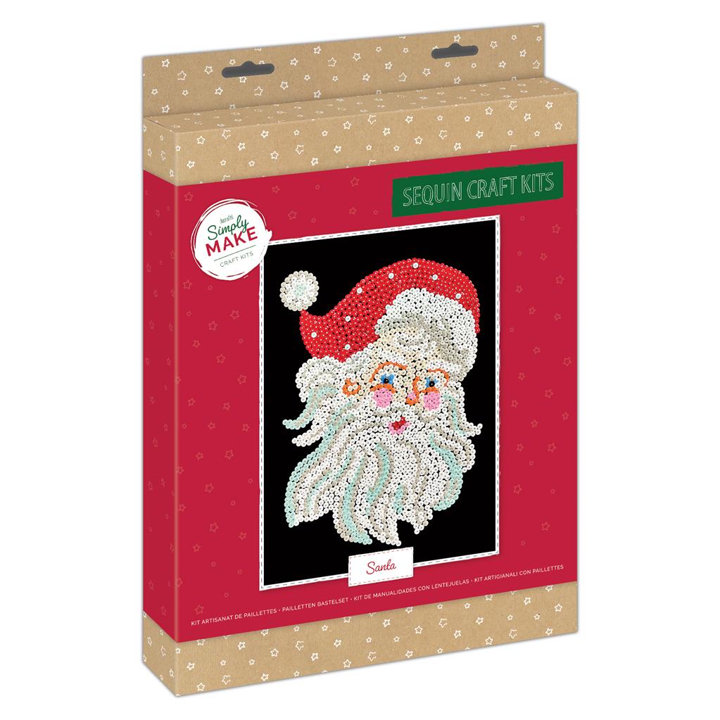 Santa | Sequin Art Kit – Copy Concept